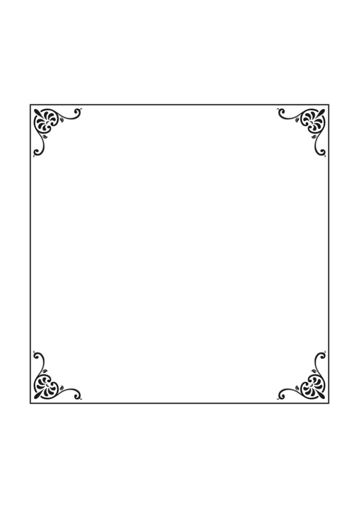 Decorative Border Frame Free SVG File - SVG Heart