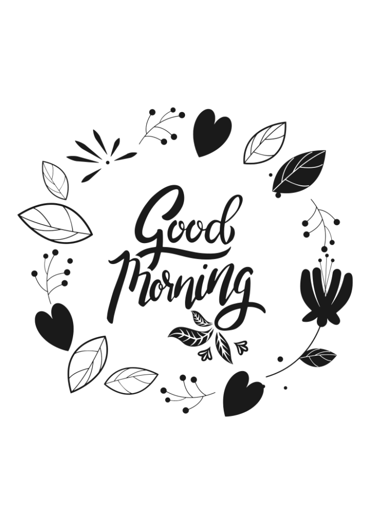 Good Morning Sign Free SVG File - SVG Heart