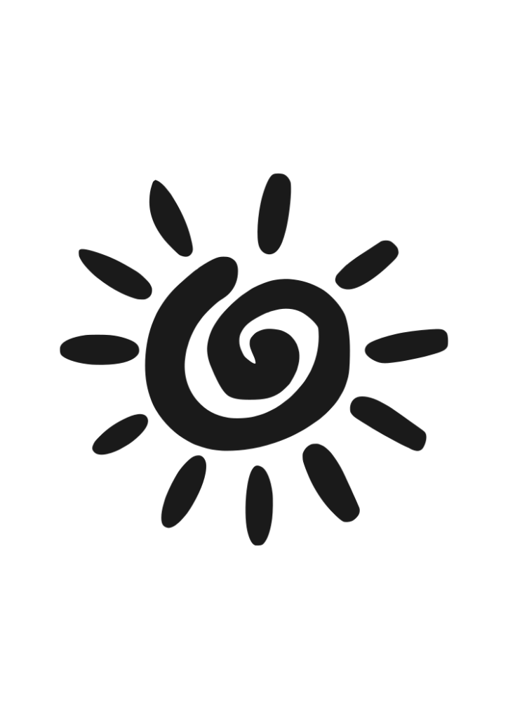 Decorative Sun - free svg file for members - SVG Heart