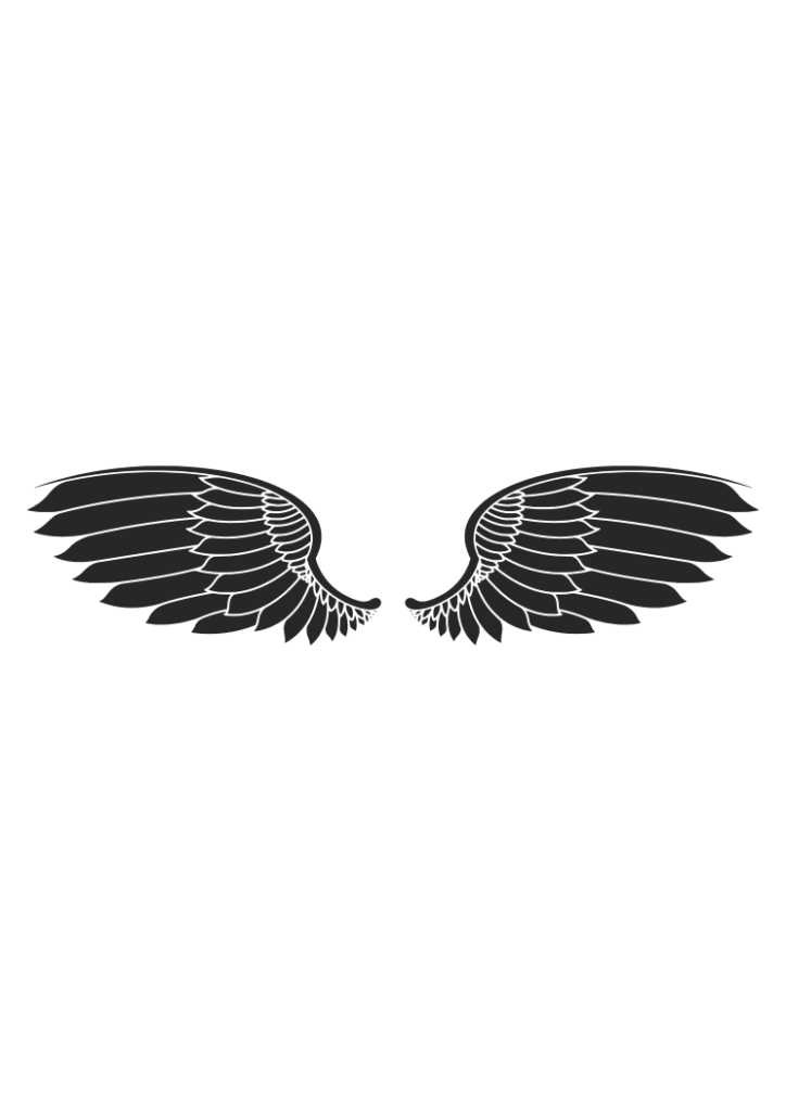 Angel Wings Free SVG Files | SvgHeart.com