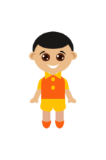 Boy Clipart Free SVG File - SVG Heart