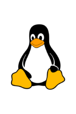 Linux Penguin Clipart Free SVG File - SVG Heart
