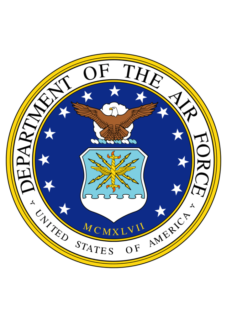 Us Air Force Logo Department Clipart Free SVG File - SVG Heart