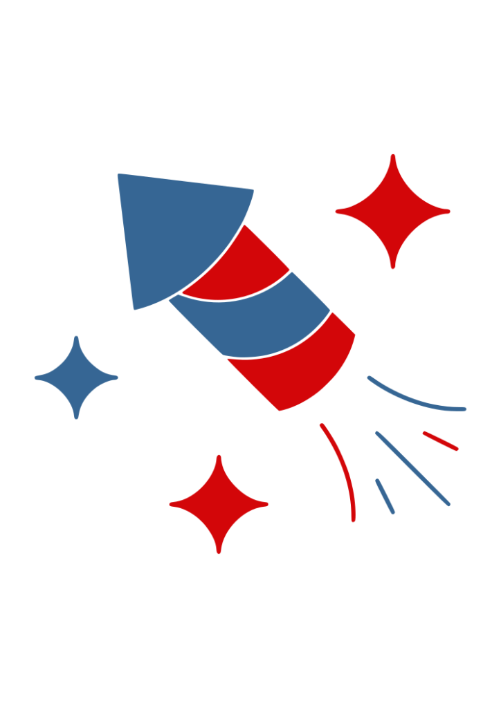 Fireworks Firecrackers Clipart Free SVG File - SVG Heart