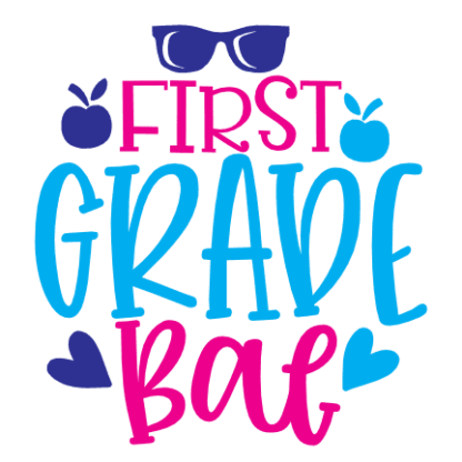 1st Grade Bae, School Kids Free Svg File - SVG Heart