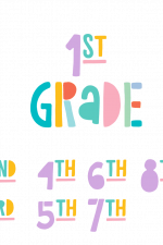 1st Grade, School, Elementary School Free Svg File - SVG Heart