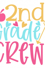 2nd Grade Crew, School Free Svg File - SVG Heart