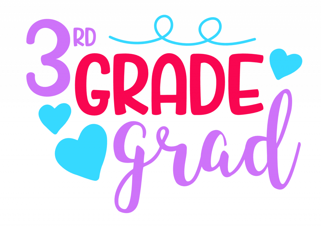 3rd Grade Grade, Graduation Free Svg File - SVG Heart