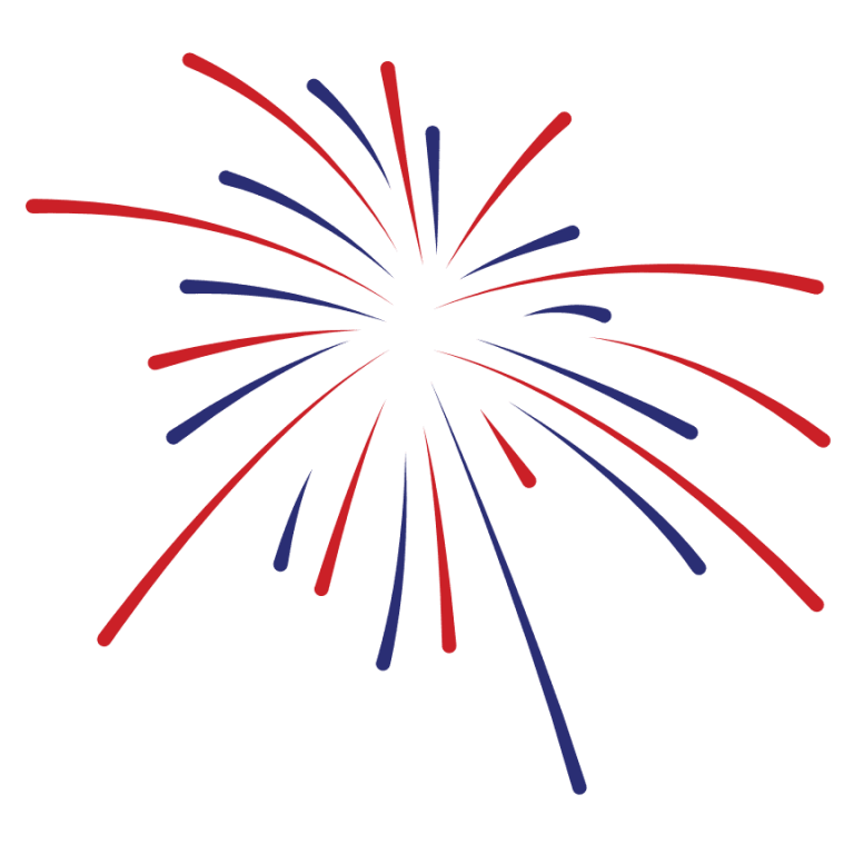 4th Of July Fireworks, USA Independence Day Free Svg File - SVG Heart
