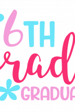 6th Grade Graduate, Graduation Free Svg File - SVG Heart