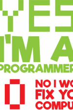 yes i'm a programmer no i won't fix your computer, geek, nerd free svg ...