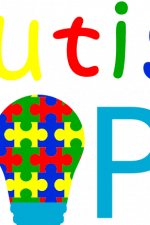 autism hope, bulb, awareness free svg file - SVG Heart