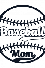 Baseball Mom, Ball, Sport Fan Free Svg File - SVG Heart