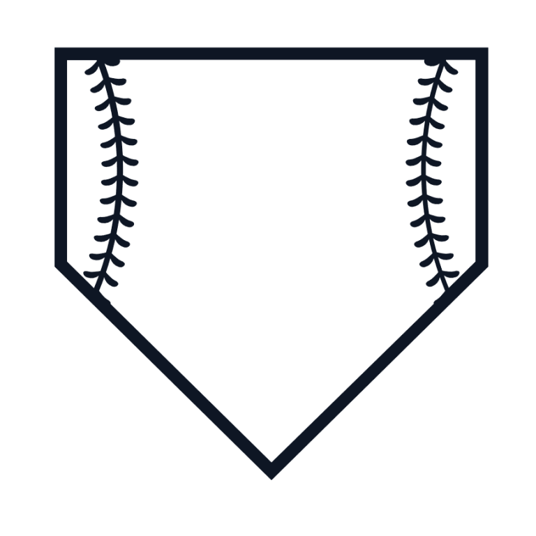 Baseball Monogram, Baseball Stitches, Sport Free Svg File - SVG Heart