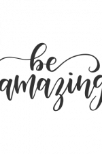 Be Amazing Free Svg File - SVG Heart