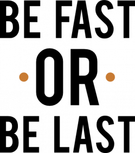 be fast or be last, motivational free svg file - SVG Heart