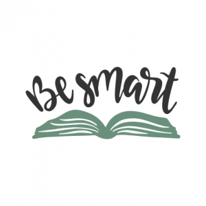 Be Smart, Book Free Svg File - SVG Heart
