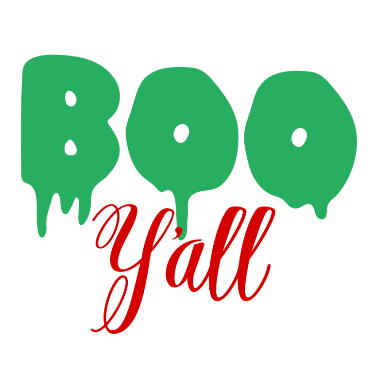 Boo Y'all, Halloween Free Svg File - SVG Heart