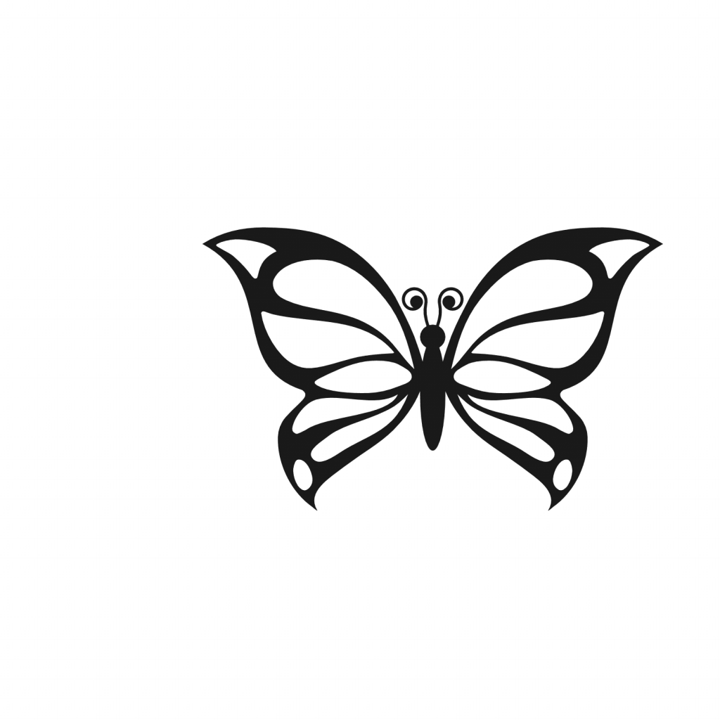 Butterfly, Decoration Free Svg File - SVG Heart