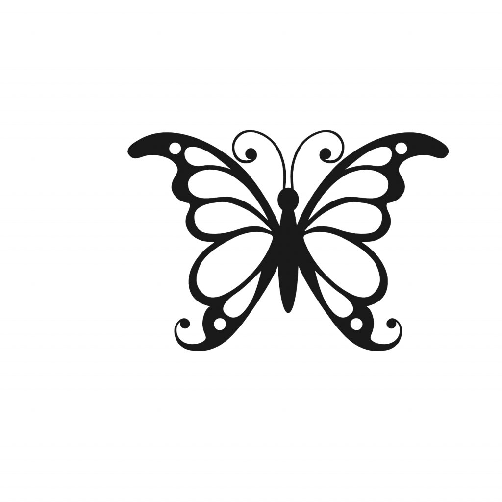 Butterfly, Decoration Free Svg File - SVG Heart
