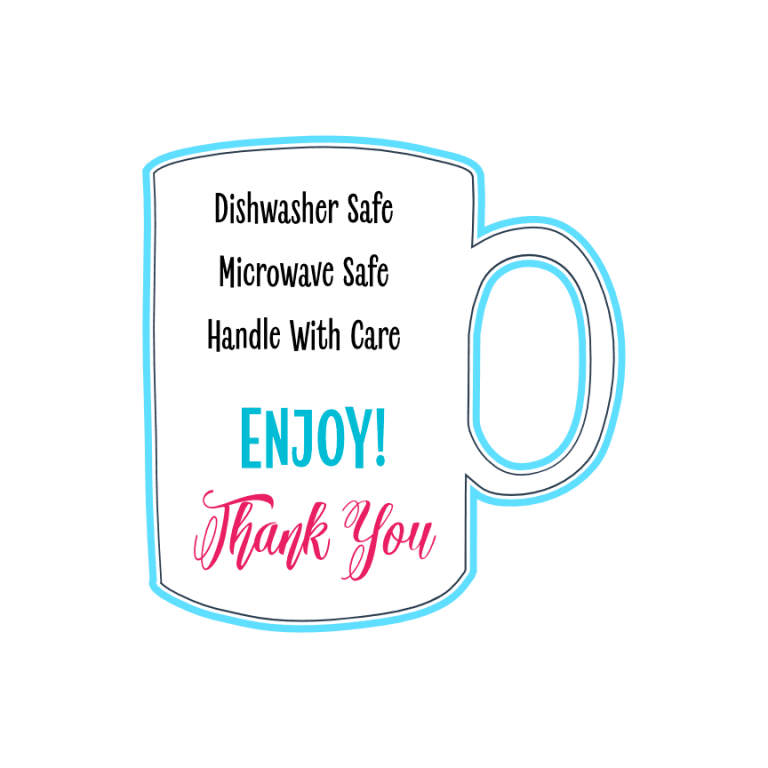 Care Card, Mug Free Svg File - SVG Heart