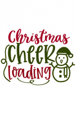Christmas Cheer Loading, Holiday Free Svg File - SVG Heart