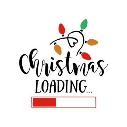 christmas loading, holiday free svg file - SVG Heart