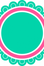 circle frame, decorative free svg file - SVG Heart