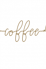 Coffee Heartbeat, Decoration Free Svg File - SVG Heart