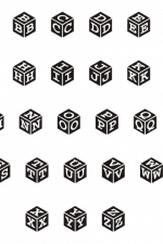 Cubes Letter Monogram - Solid, Decorative Alphabet Free Svg File - SVG ...