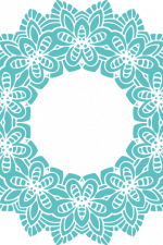 decorative circle frame free svg file - SVG Heart