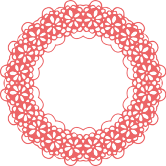 decorative circle frame free svg file - SVG Heart