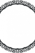 decorative circle frame free svg file - SVG Heart