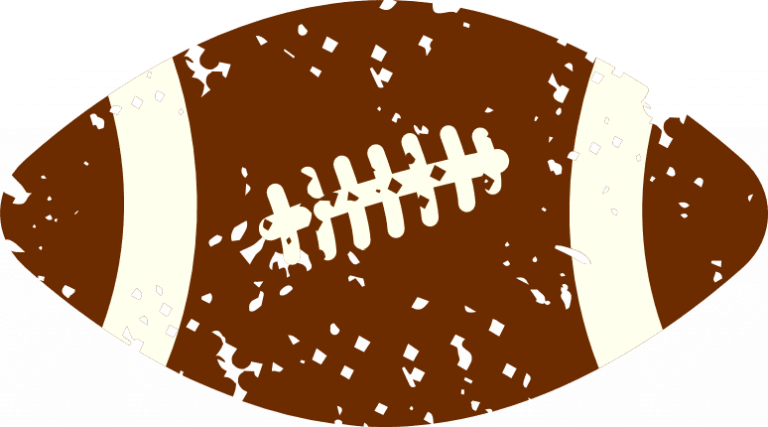 distressed football ball, sport free svg file - SVG Heart