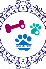 dog circle monogram frame, love my dogs, paw print free svg file - SVG ...