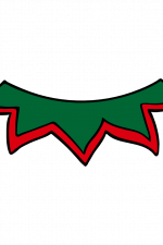 Elf Neck Scarf, Christmas Free Svg File - SVG Heart