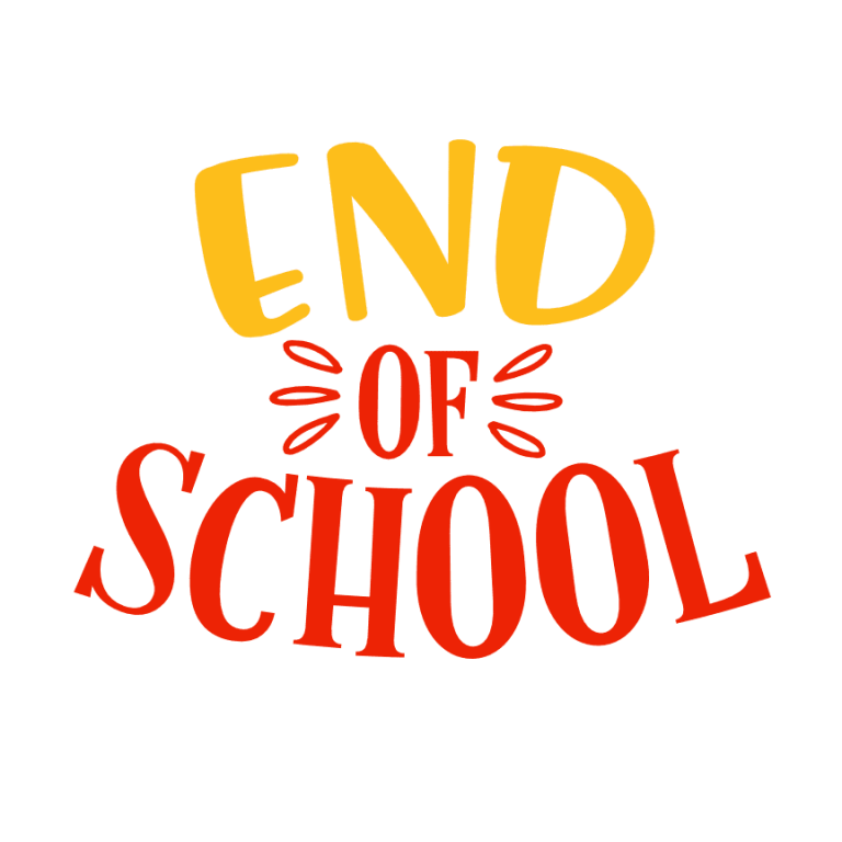 End Of School Free Svg File - SVG Heart