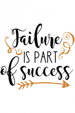 Failure Is Part Of Success Free Svg File - SVG Heart