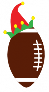 Football Ball and Elf Hat Free Svg File - SVG Heart