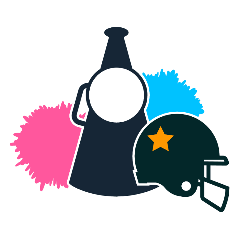 cheerleader bundle, football, helmet free svg file - SVG Heart