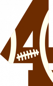 football number 4, four, numeric, sport free svg file - SVG Heart