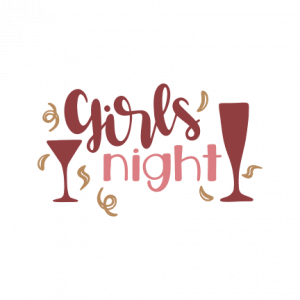 Girls Night, Wine Party Free Svg File - SVG Heart