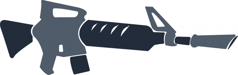 gun, weapon, rifle, army free svg file - SVG Heart