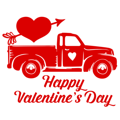 Happy Valentine's Day, Love Free Svg File - SVG Heart