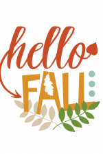 Hello Fall Free Svg File - SVG Heart