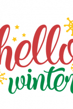 Hello Winter, Christmas Free Svg File - SVG Heart