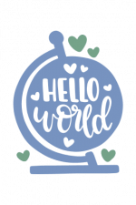 Hello World Free Svg File - SVG Heart