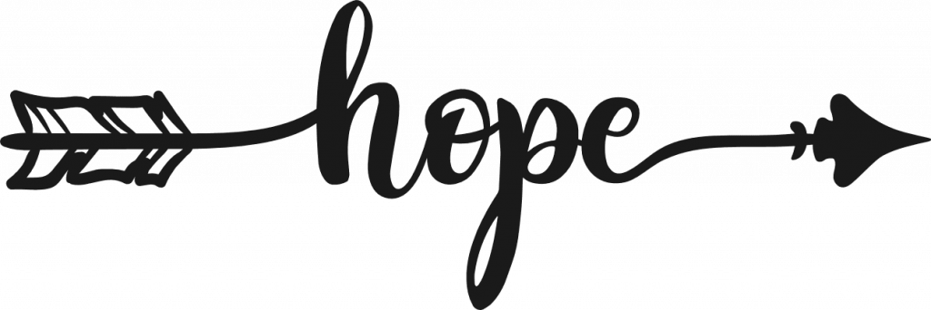 hope arrow, religious free svg file - SVG Heart