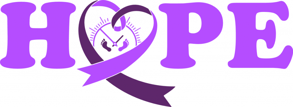 hope, ribbon, preemie baby, premature day awareness free svg file - SVG ...