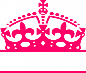 king crown split text frame, royal, decorative free svg file - SVG Heart